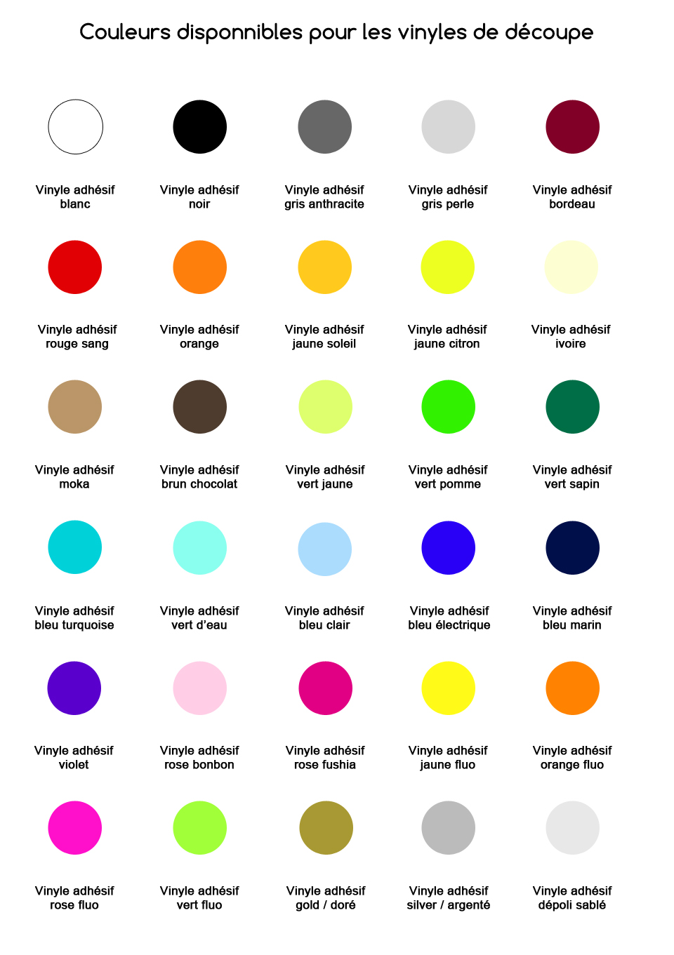Codes Couleurs